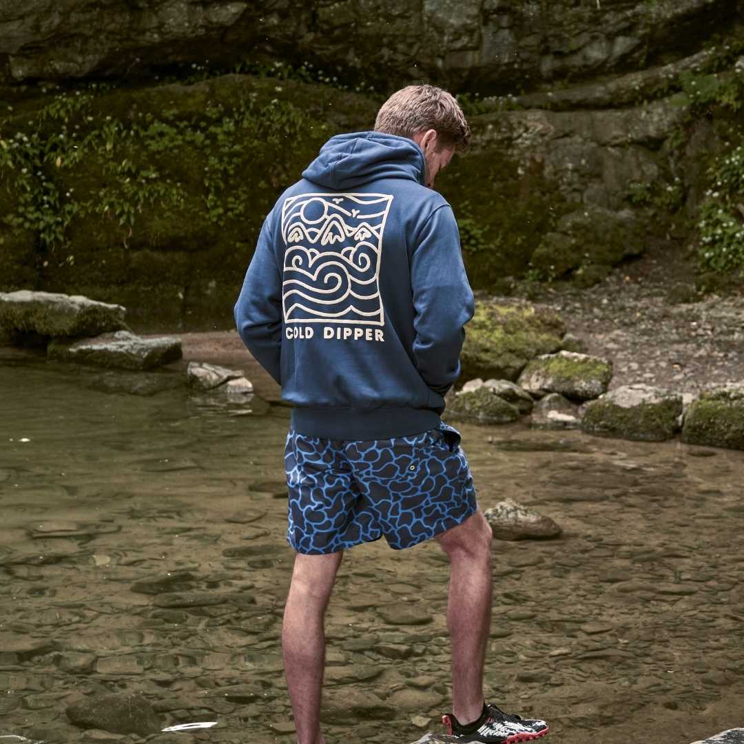 Mens Cold Dipper Navy Hoodie | Clothing | Brass Monkey – Brass Monkey Health